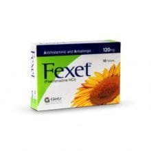 Fexet 120mg Tablets 20's