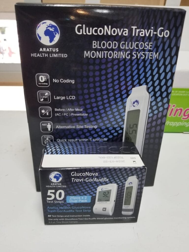 Gluconova Meter + Test Strips 50`s
