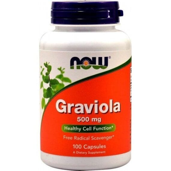 Now Graviola Caps 100's - Support Healthy Cell Function & Vitality